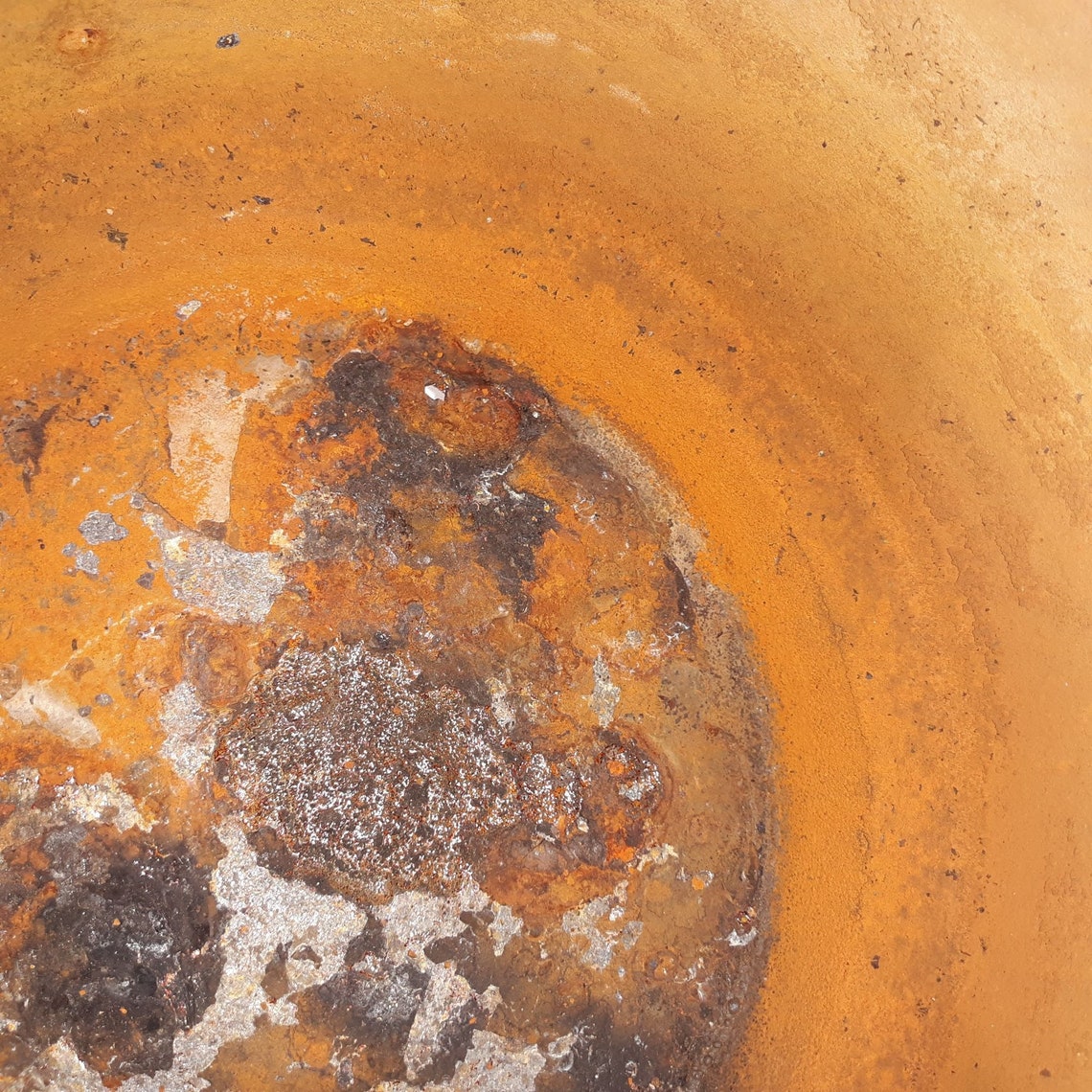 Cast Iron Kettle Antique Rusty Shabby Farmhouse Decor Only | Etsy