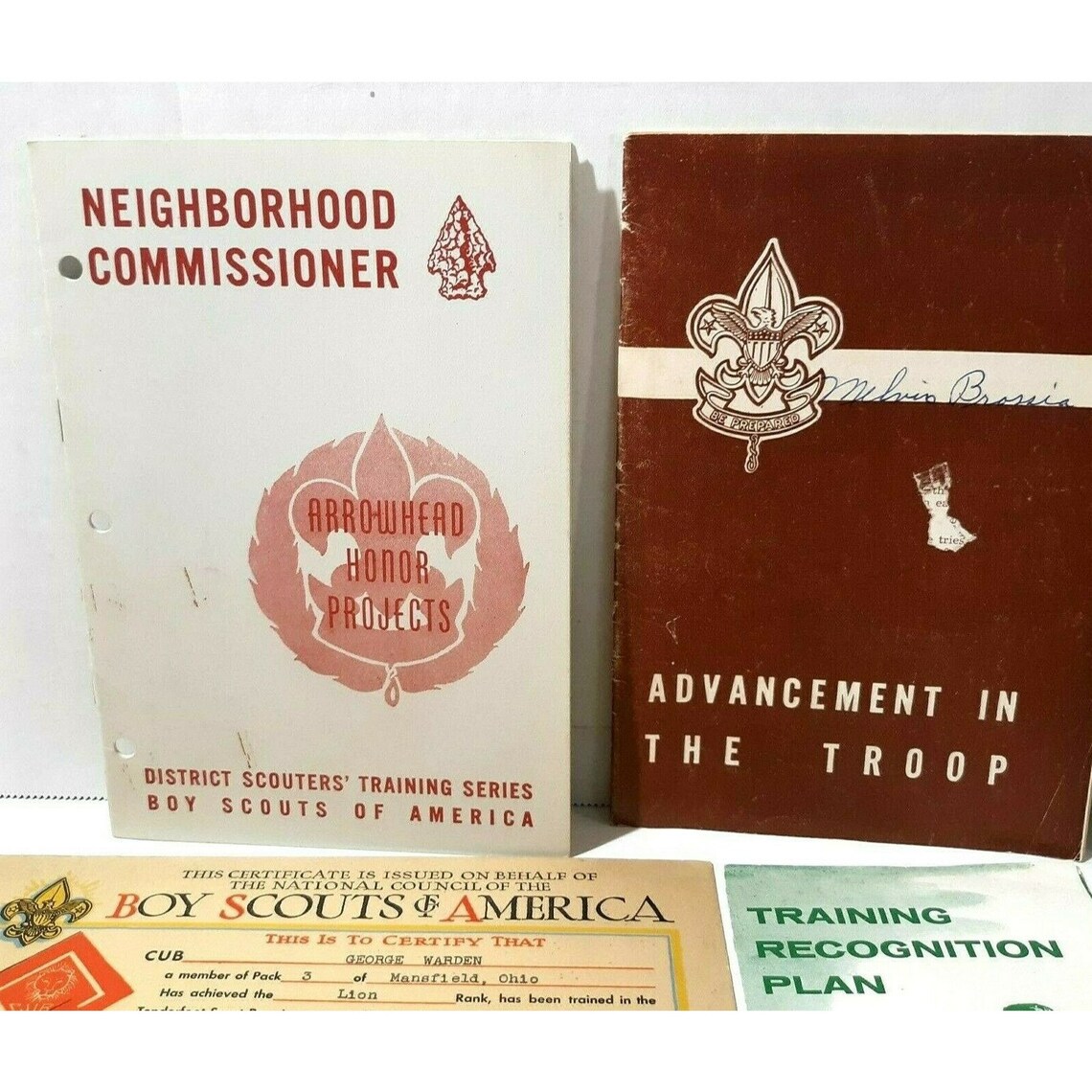 Boy Scout Ephemera Lot Recruiting Flyers Leaflets Advertising Brochures ...