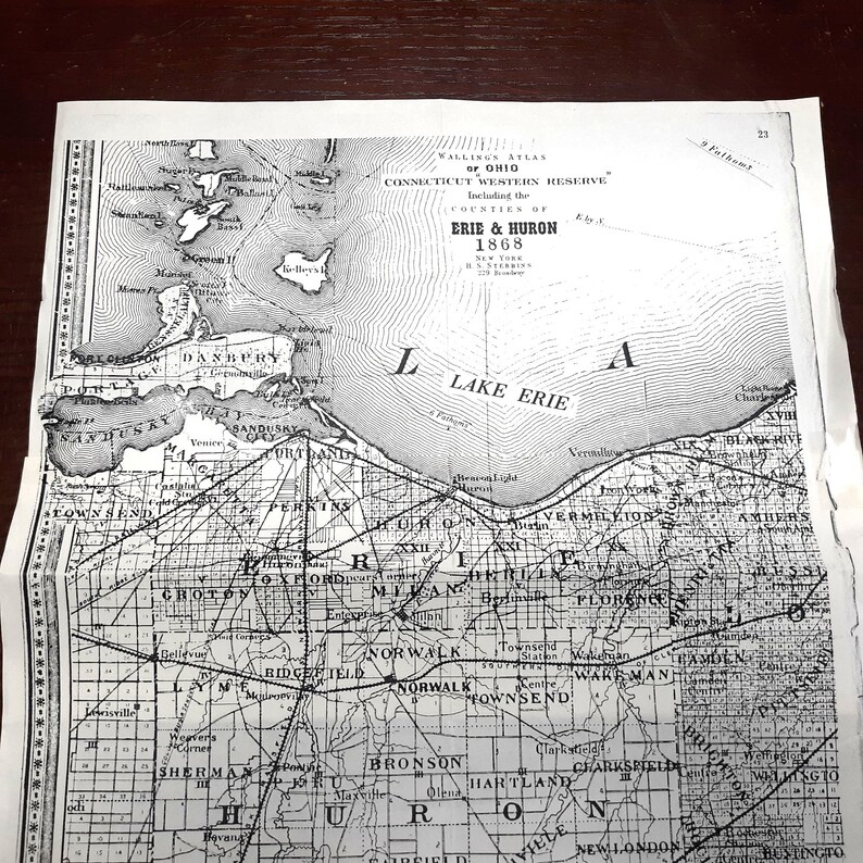 Three Vintage Maps of the GREAT LAKES AREA Reproductions - Etsy