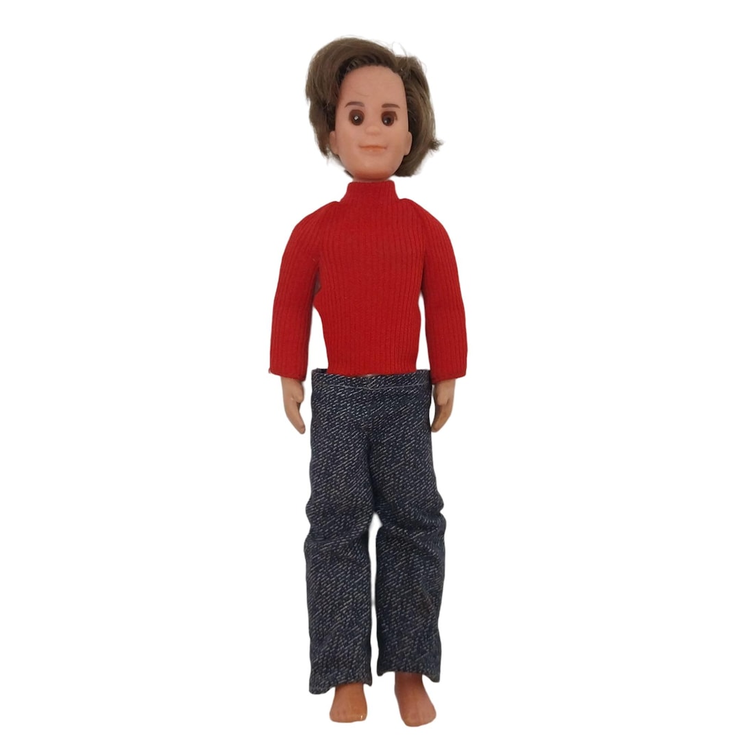 Sunshine Family Steve Dad Vintage Doll With Red Sweater & Blue Jeans - Etsy