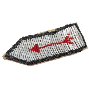 Handmade Beaded OA Order of the Arrow Patch Red Arrowhead Design - Etsy
