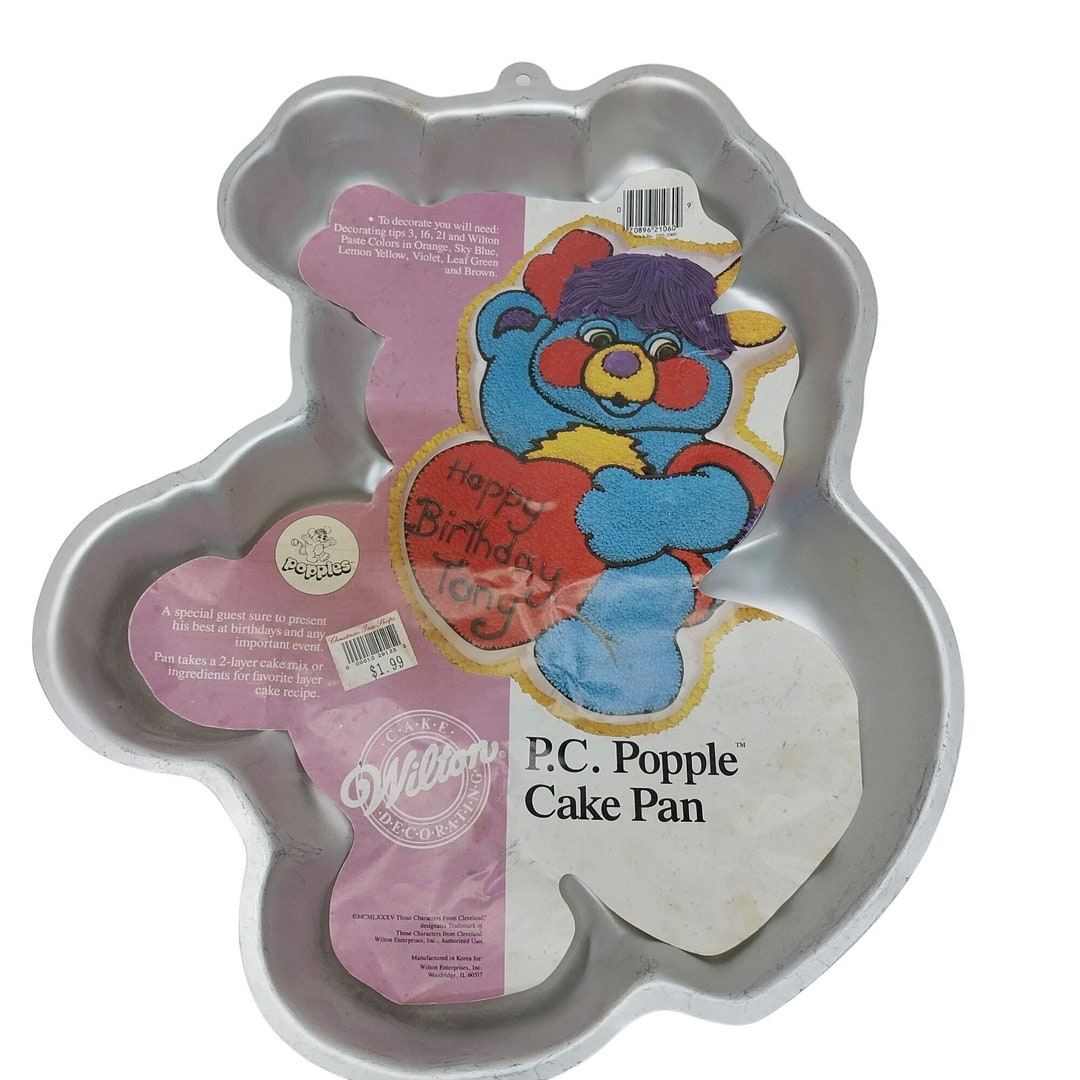 Popples Vintage Wilton Cake Pan With Liner & Instructions 1985 - Etsy