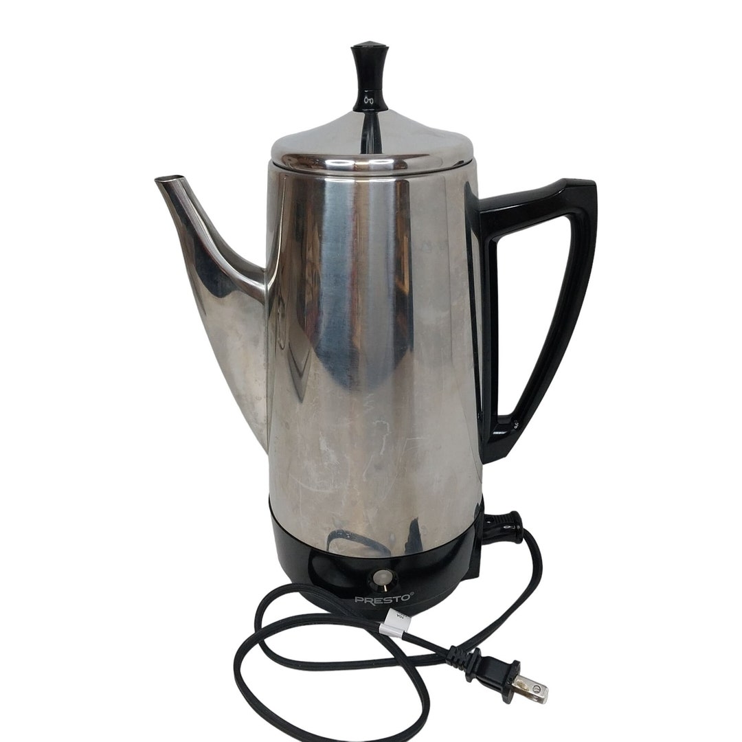 Presto 12 Cup Coffee Maker Percolator Stainless Steel 0281105 - Etsy