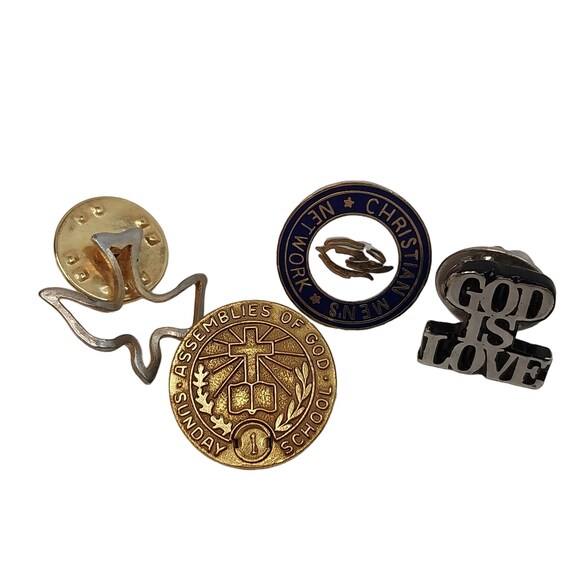Vintage Christian Religious Pin Lot: Assemblies of Go… - Gem