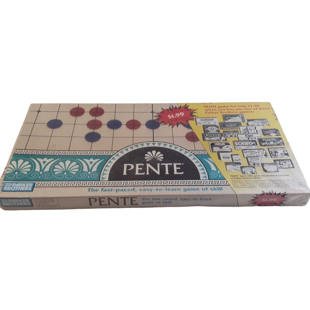 Pente Board Game Special Promotional Edition Vintage Complete Sealed ...