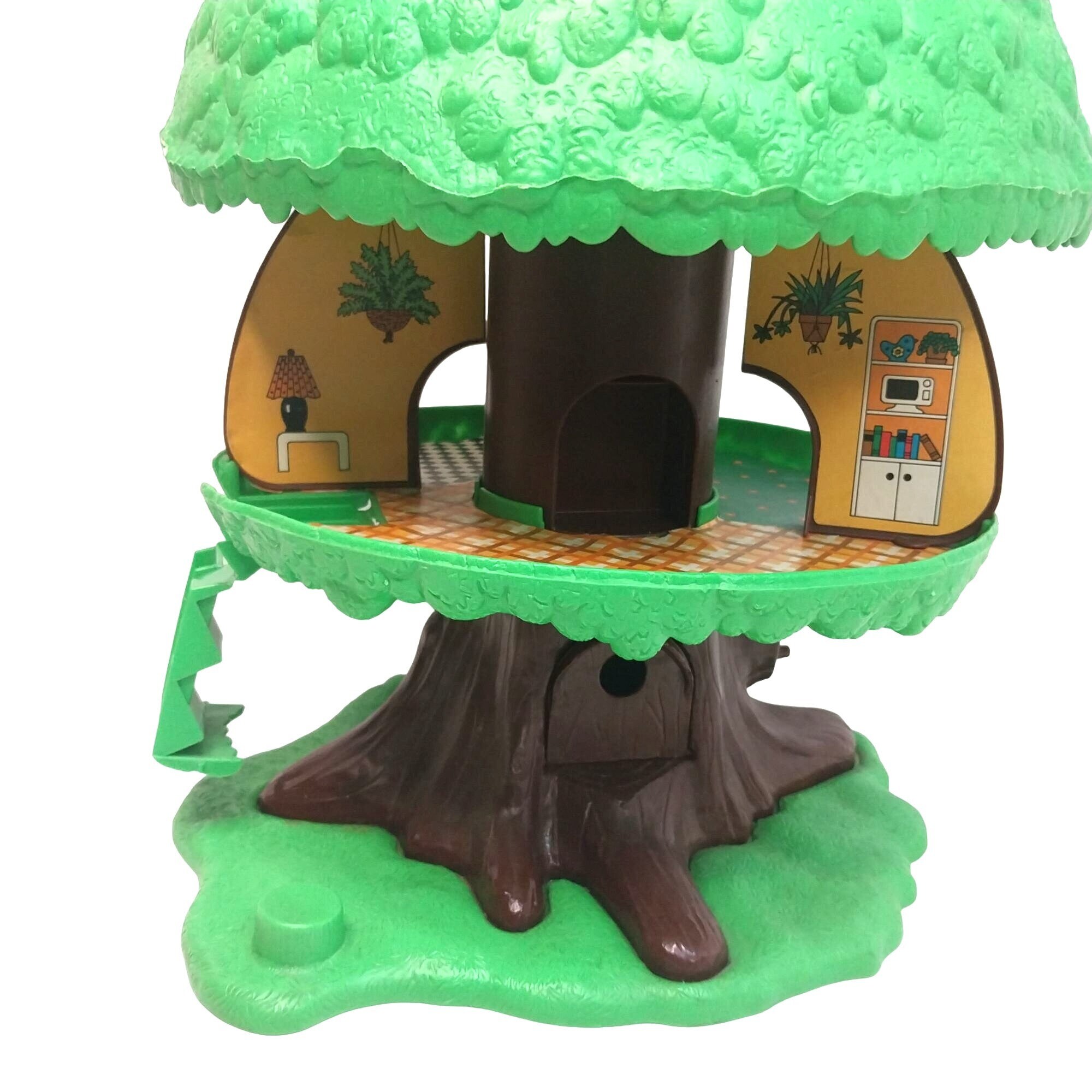 Vintage 1975 Kenner Toy Tree Tots Family Pop up Tree House - Etsy
