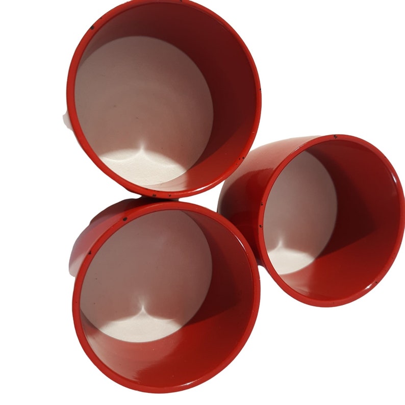 Red Plastic Napkin Holder Rings Set of 6 - Etsy