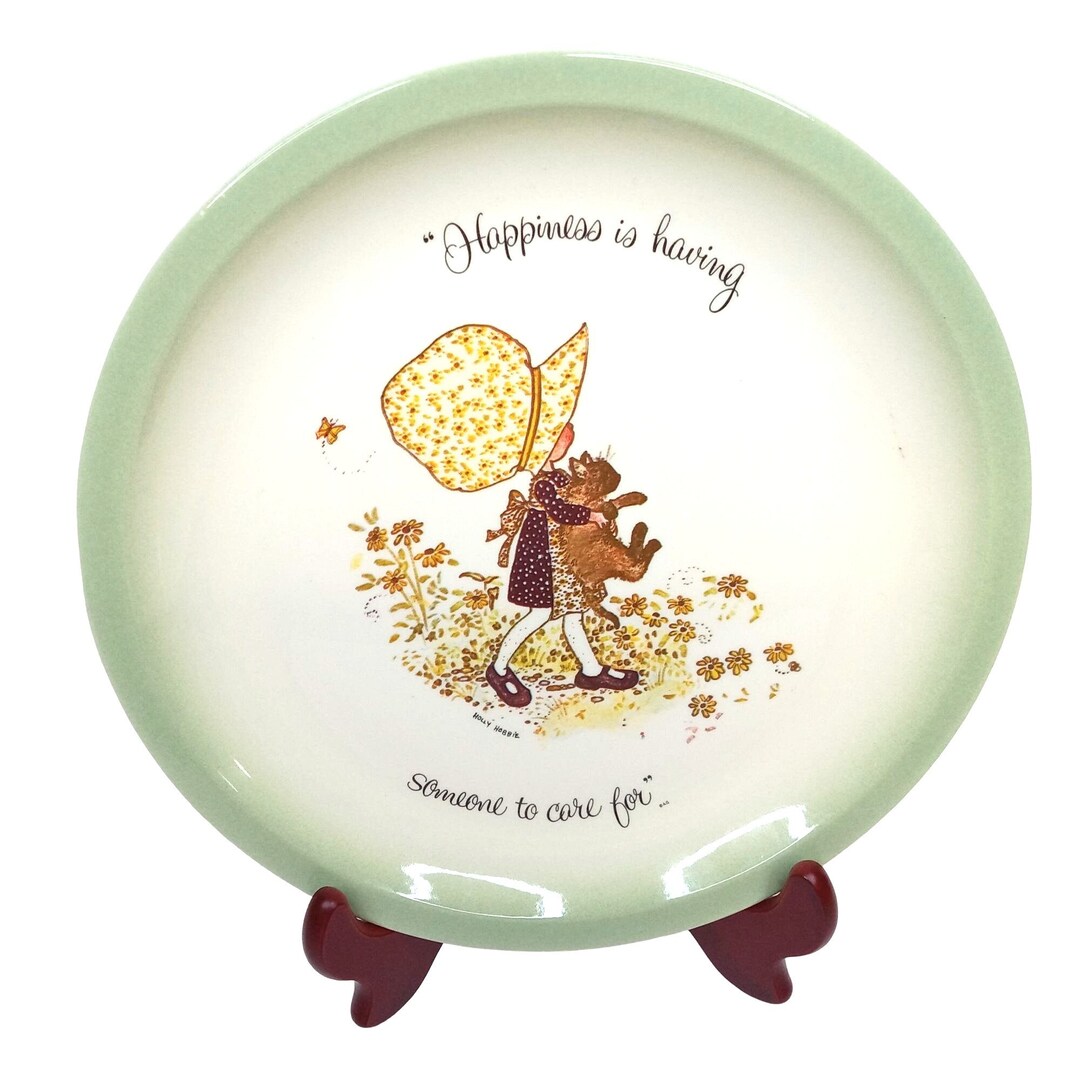 Holly Hobbie Collectors Edition Plate American Greetings 1972 Etsy