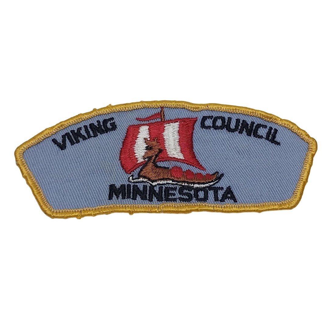 Vintage Boy Scouts BSA Patch Viking Council Minnesota Shoulder Flap ...