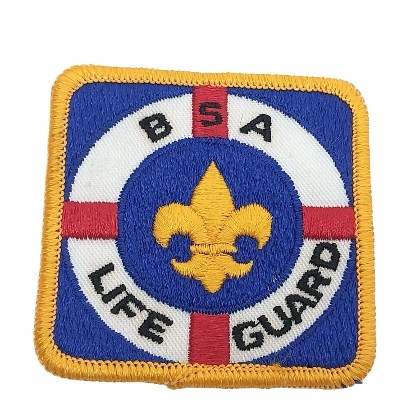 Boy Scouts Vintage Patch BSA Life Guard Embroidered Life Preserver - Etsy
