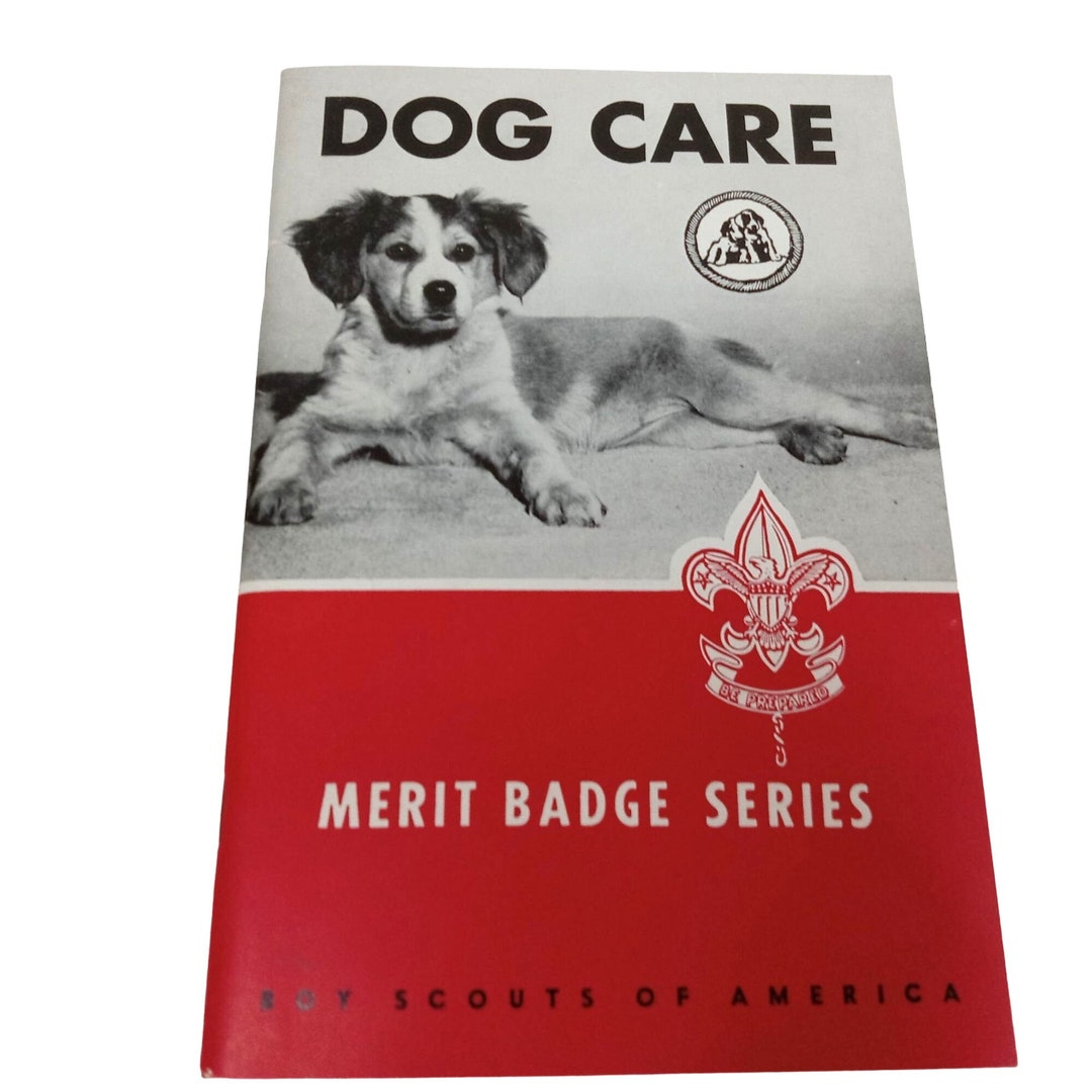 Boy Scouts BSA Dog Care Merit Badge Book 1960 - Etsy