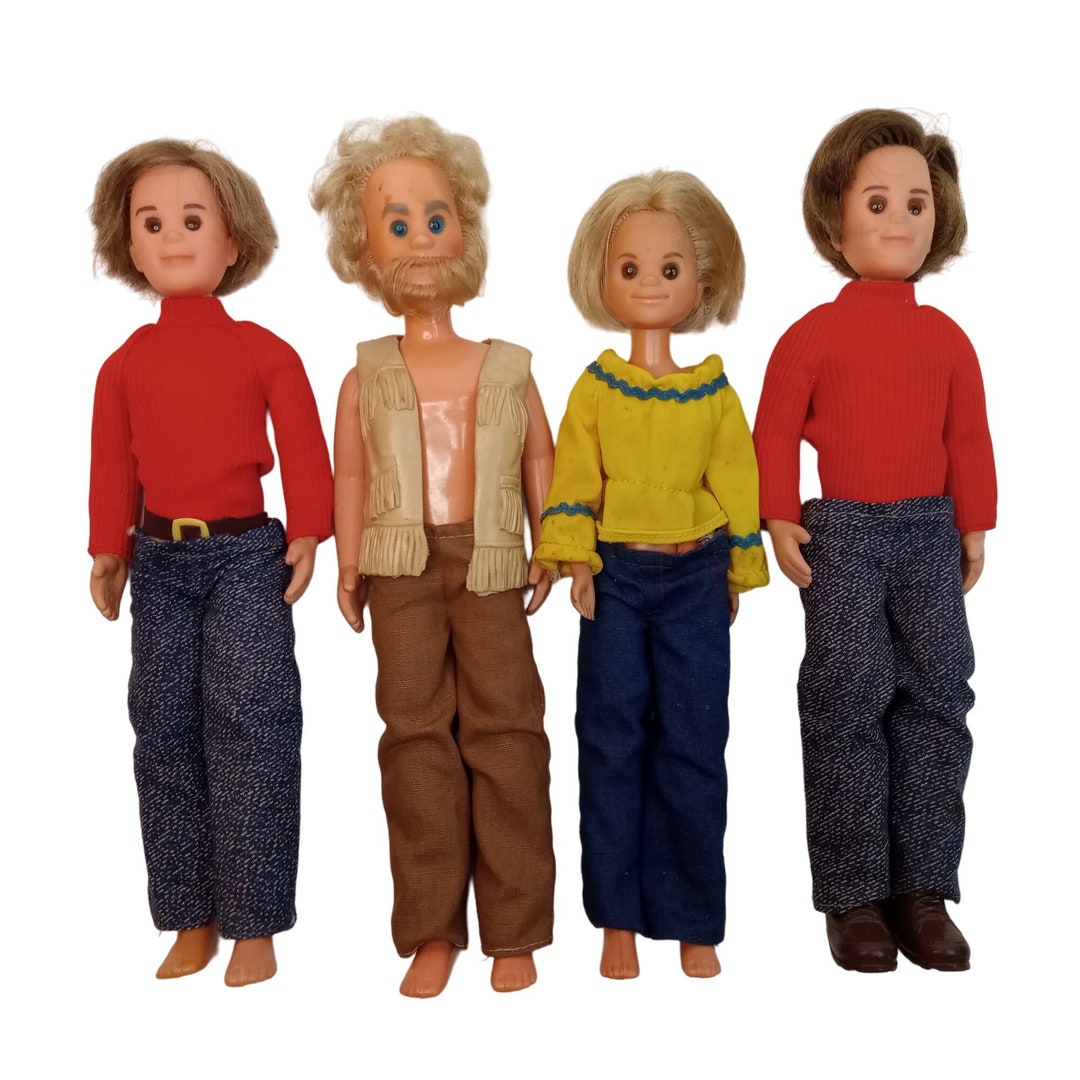 Sunshine Family Dolls Set of 4 Vintage Mattel Dads Grandparents - Etsy