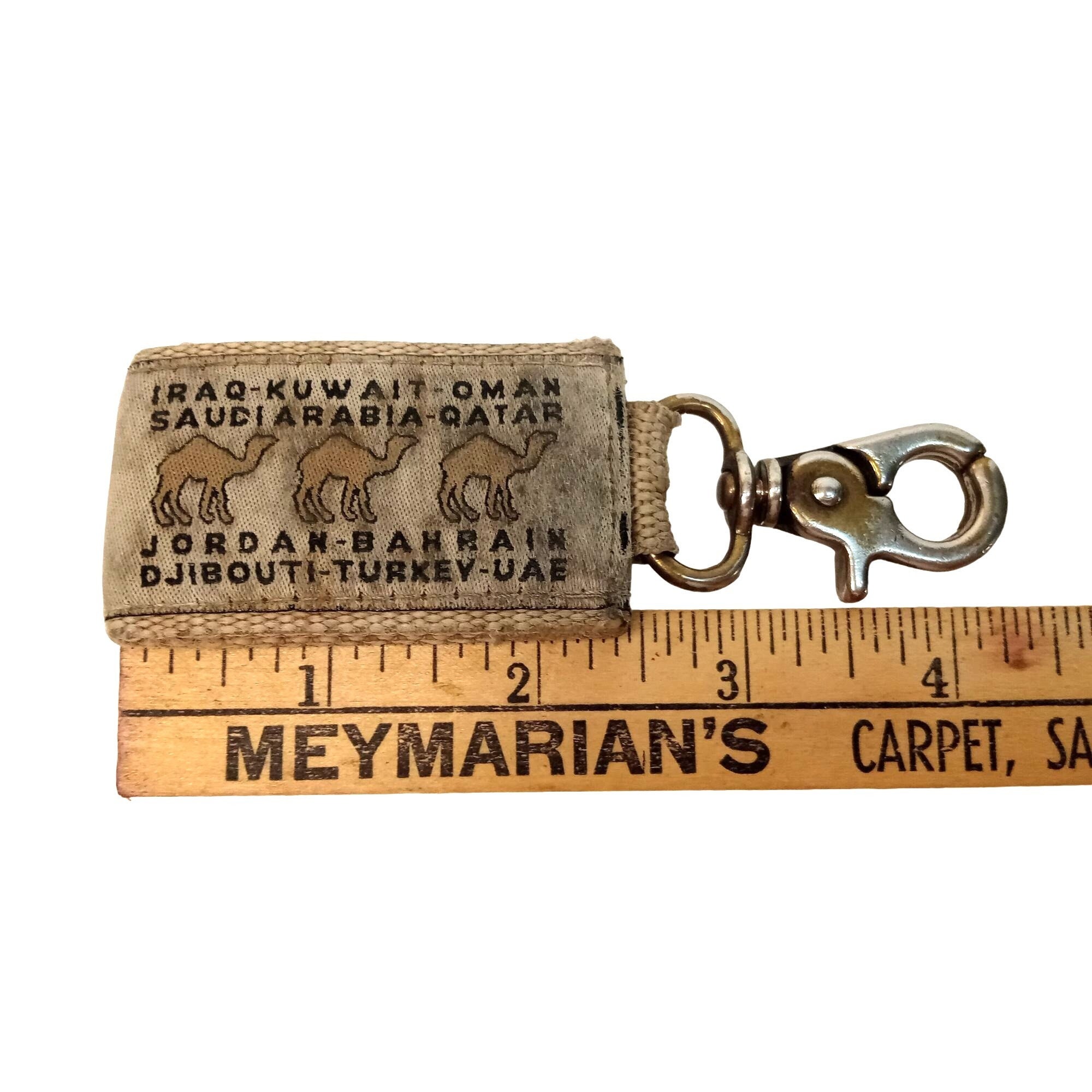 Operation Iraqi Freedom Mission Keychain Camel Kuwait Oman Saudi Arabia ...