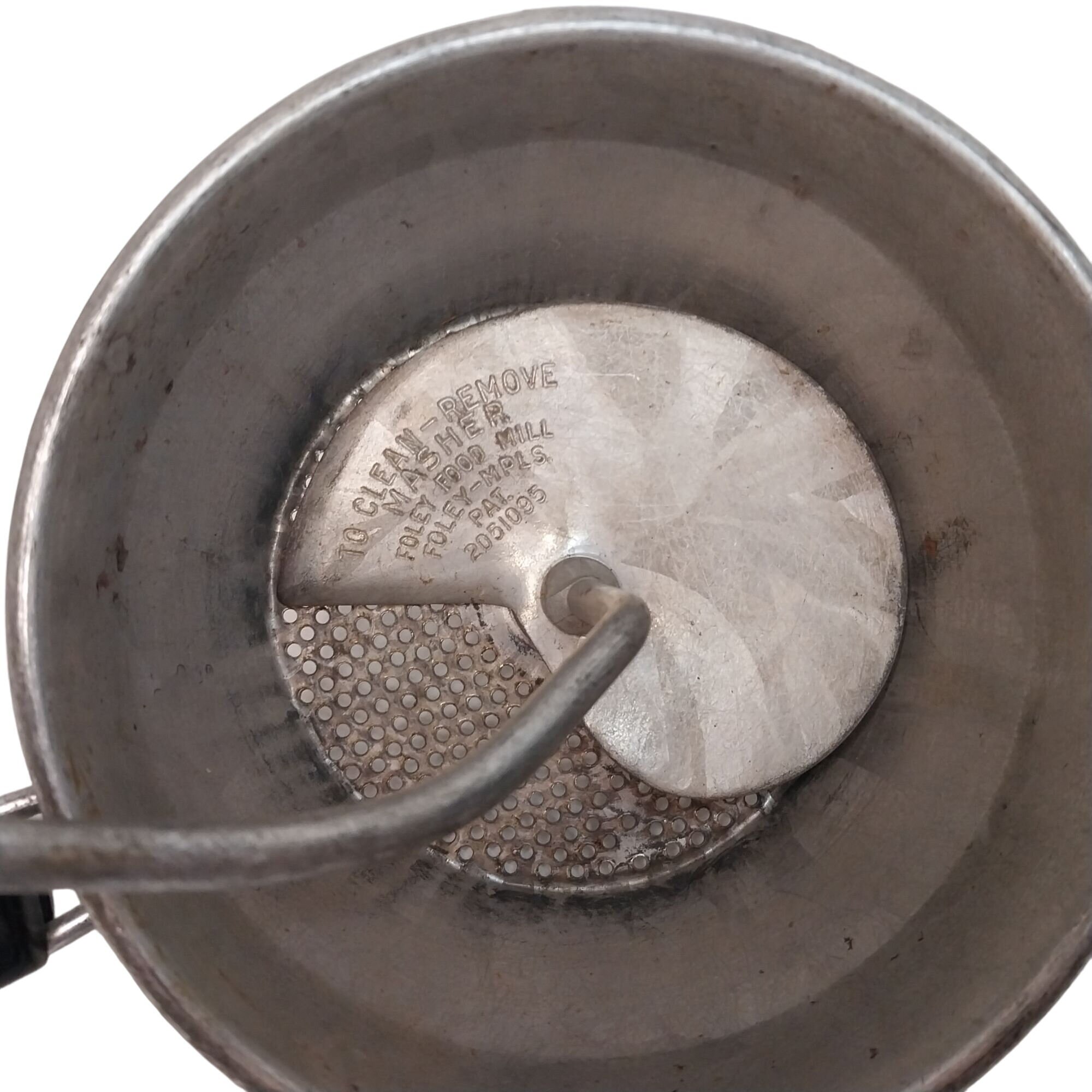 Foley Food Mill Metal Hand Crank Food Grinder Masher Ricer - Etsy