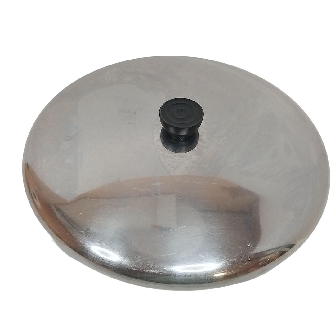 Revere Ware Stainless Steel Lid With Black Knob for Cookware & Pots 9. ...
