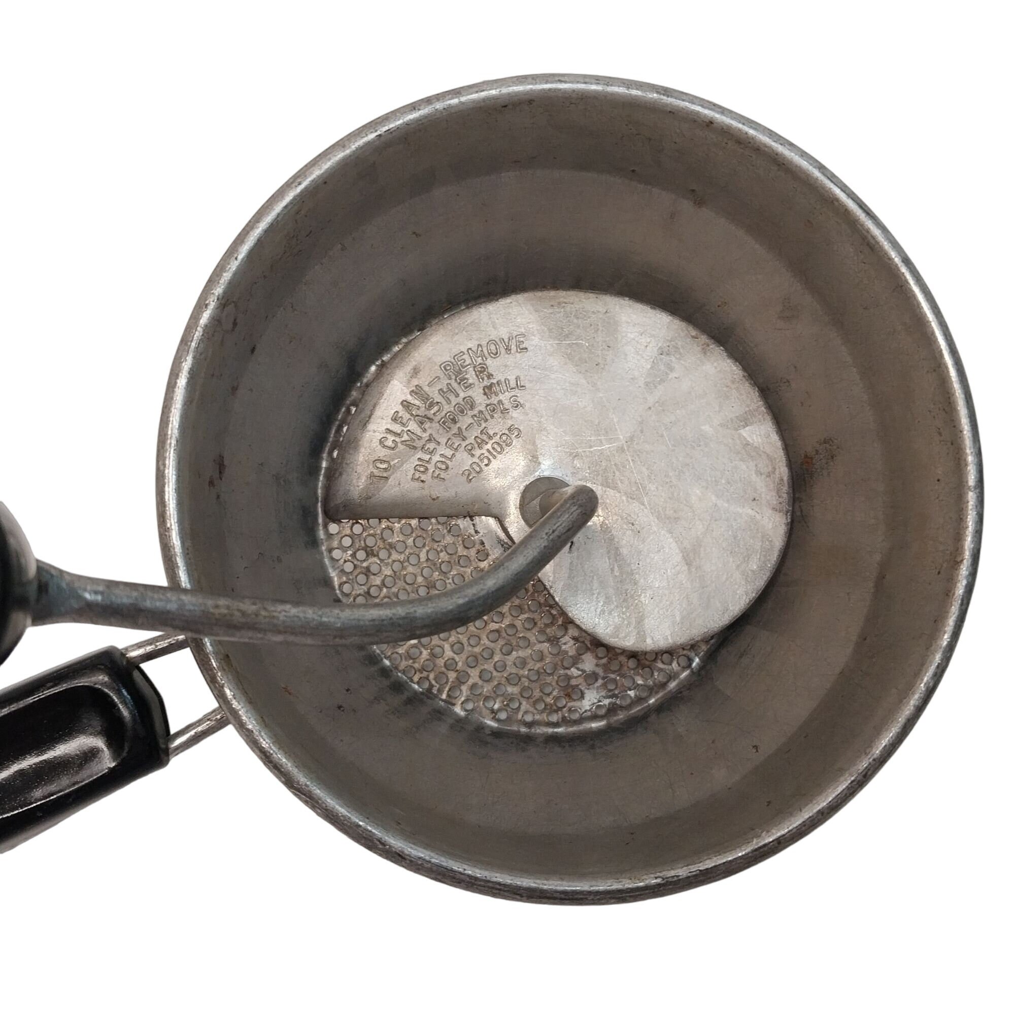 Foley Food Mill Metal Hand Crank Food Grinder Masher Ricer - Etsy