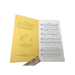 Vintage "sing Scout Sing" Songbook 1963 64 Pages Illustrated Cover ...