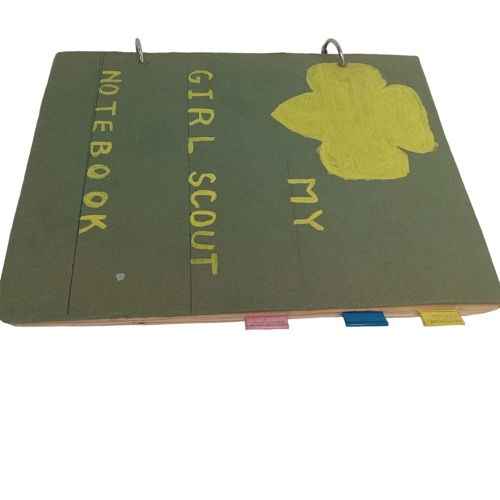 Handwritten Homemade Girl Scout Rank Advancement Notebook - Etsy