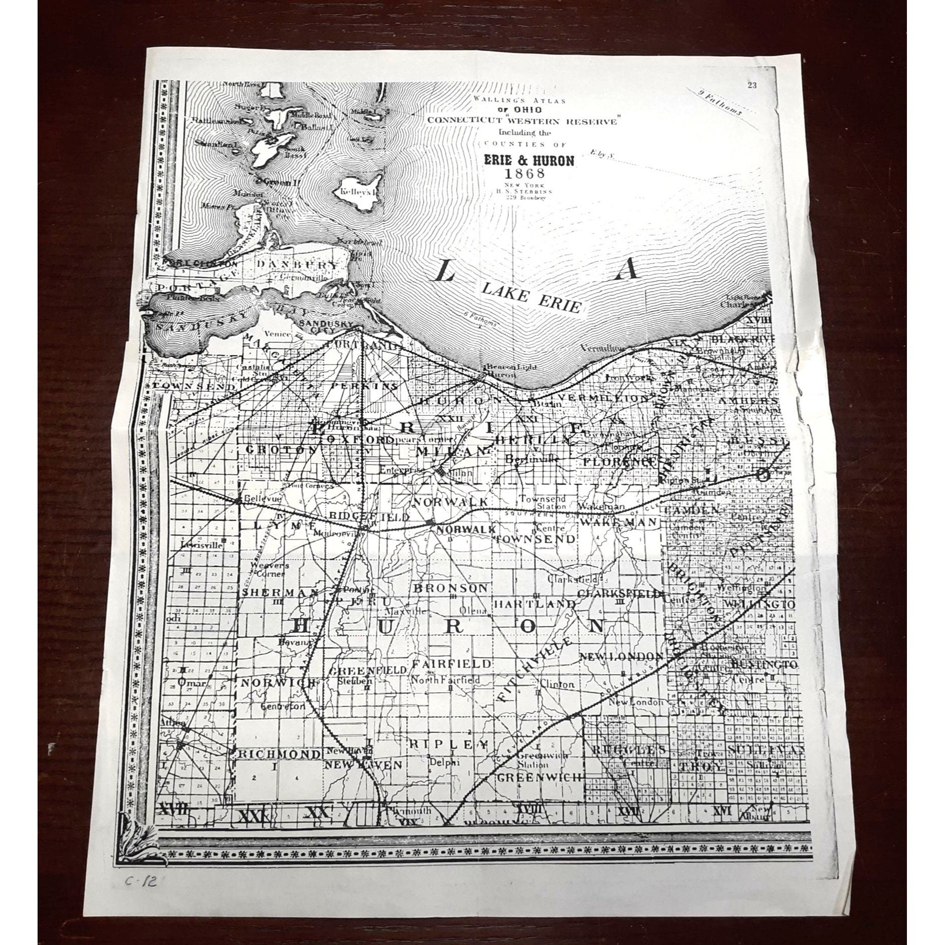 Three Vintage Maps of the GREAT LAKES AREA Reproductions Facsimile ...