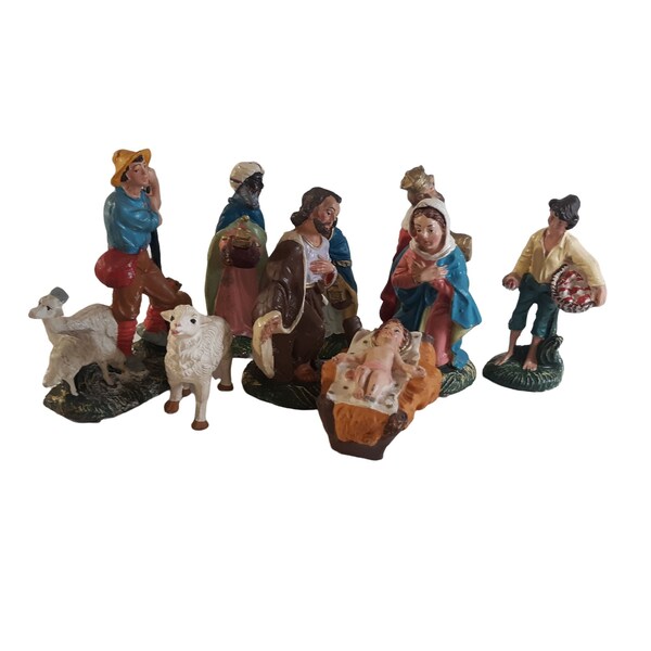 Italian Nativity Set - Etsy
