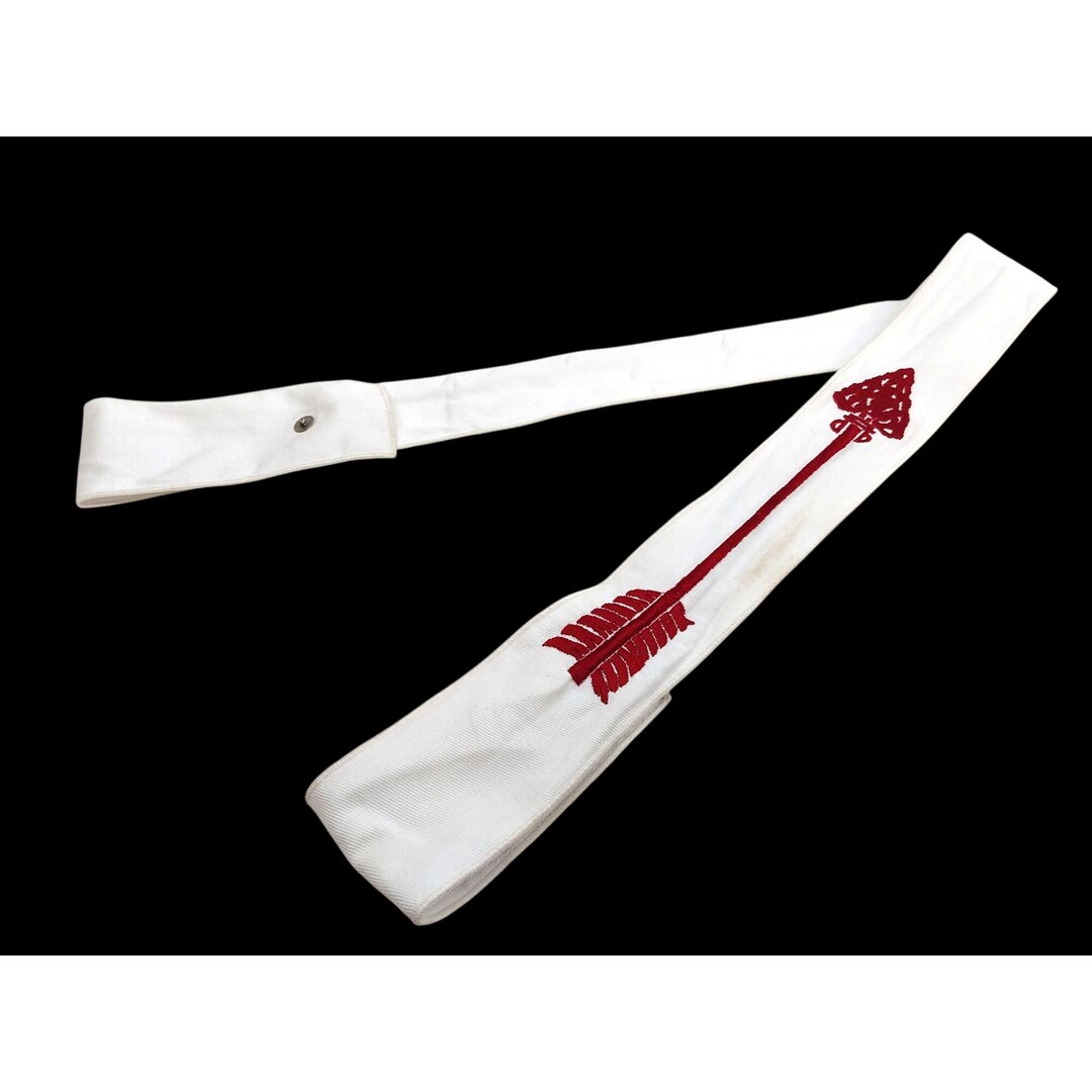 Vintage Boy Scouts White Order of the Arrow OA Sash Red Arrow - Etsy