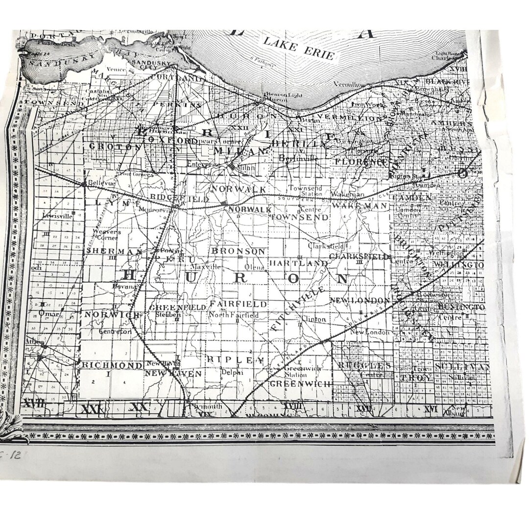 Three Vintage Maps of the GREAT LAKES AREA Reproductions Facsimile ...