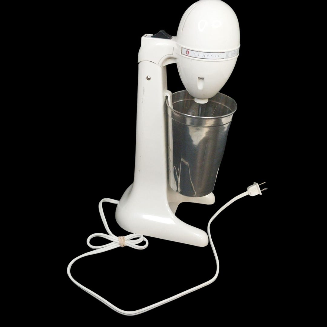 Hamilton Beach Classic Drinkmaster White & Stainless Steel - Etsy