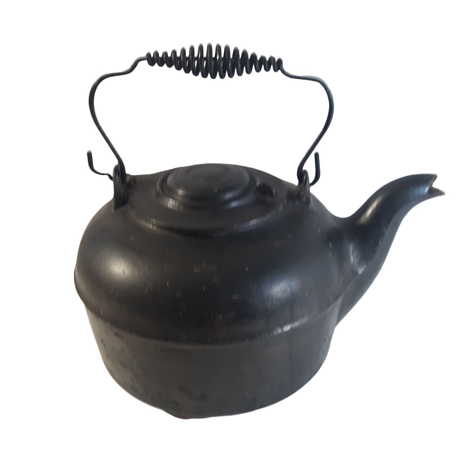 Cast Iron Kettle Antique Rusty Shabby Farmhouse Decor Only - Etsy