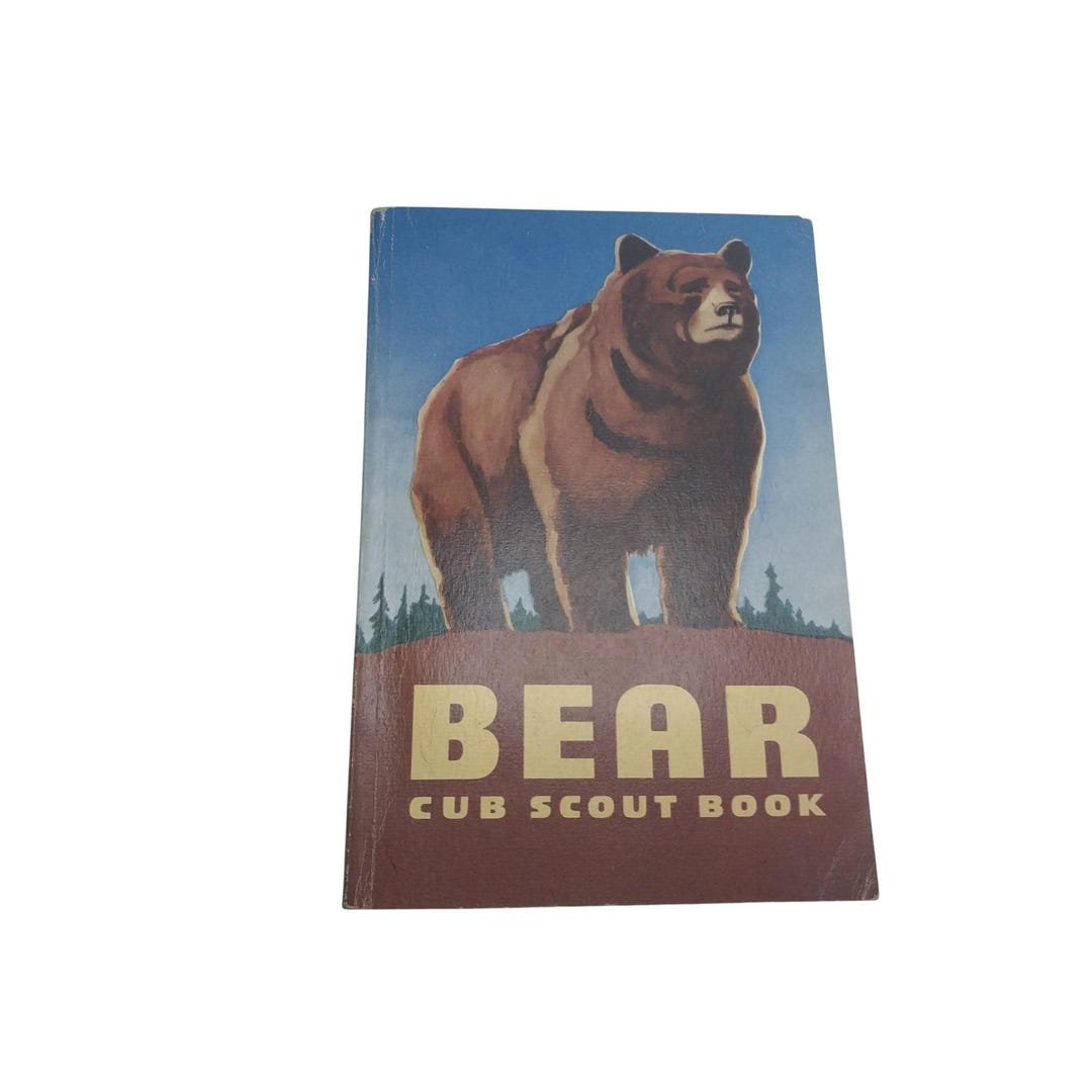 Boy Scouts BSA Bear Cub Scout Hand Book 1954 Paperback - Etsy