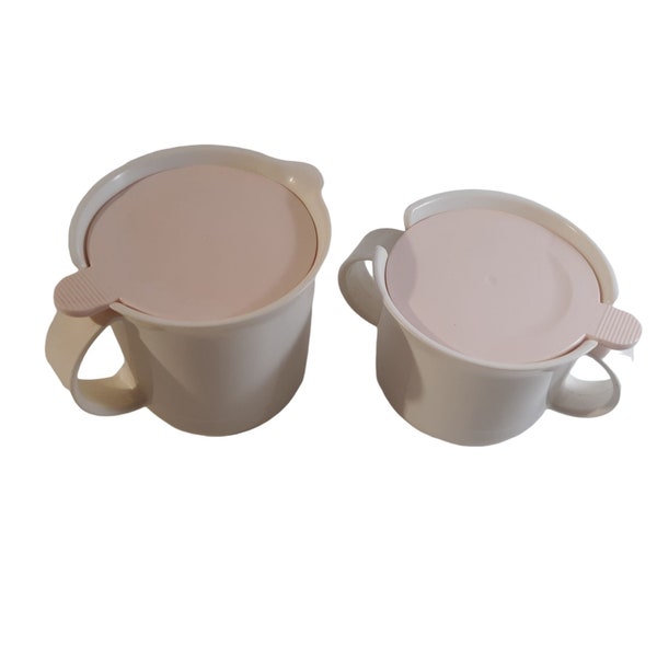 Tupperware Sugar and Creamer - Etsy