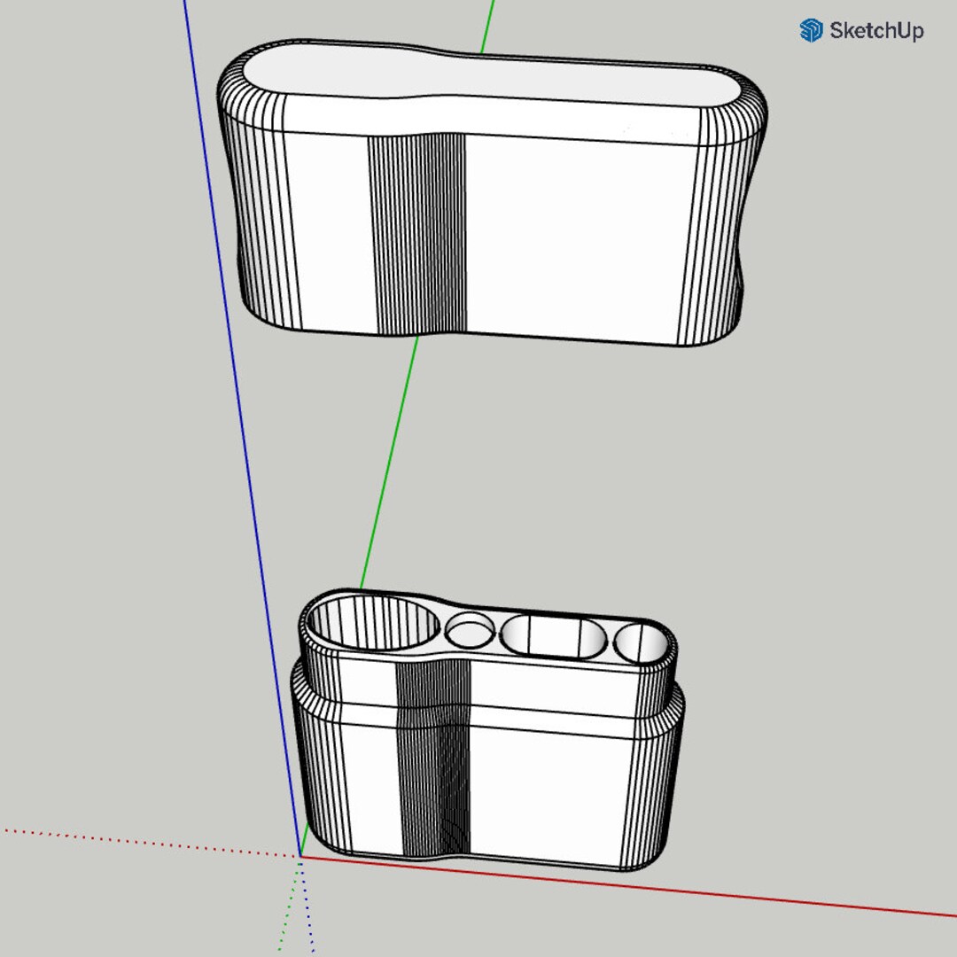 3d Printed Magnet Lid Lighter Dugout - Etsy