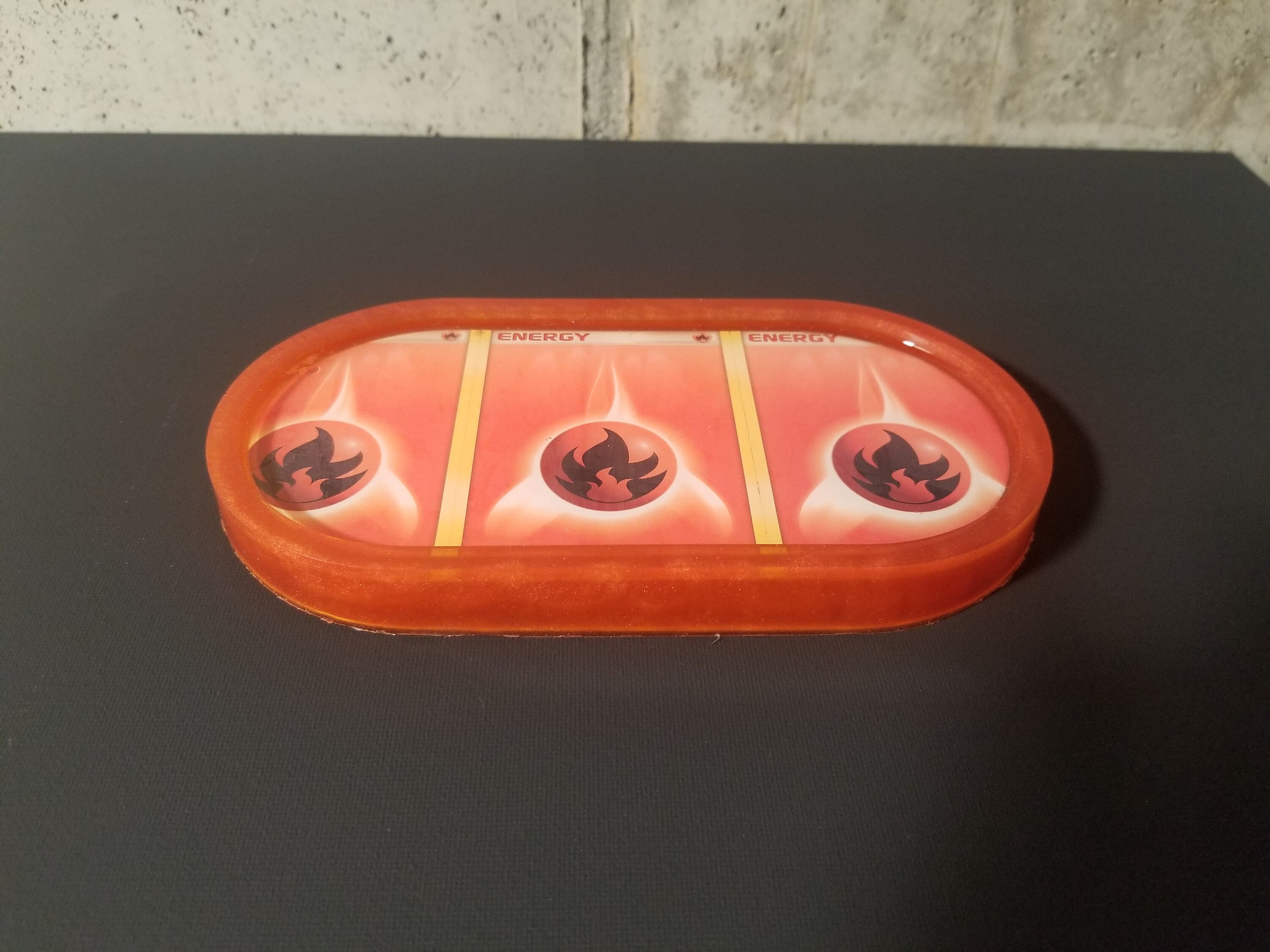 Pokemon FIRE Energy Rolling Tray - Etsy
