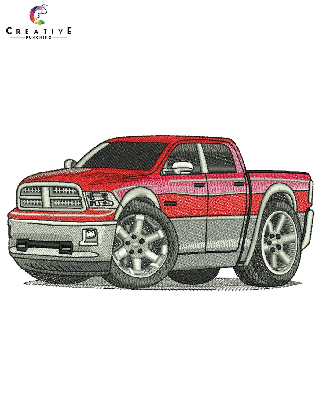 Ram Pickup Embroidery Designs Ram Pickup Machine Embroidery Designs ...