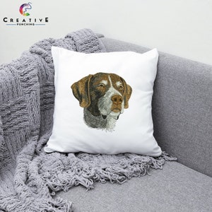 German Shorthaired Pointer Dog Embroidery Designs Dog Machine ...
