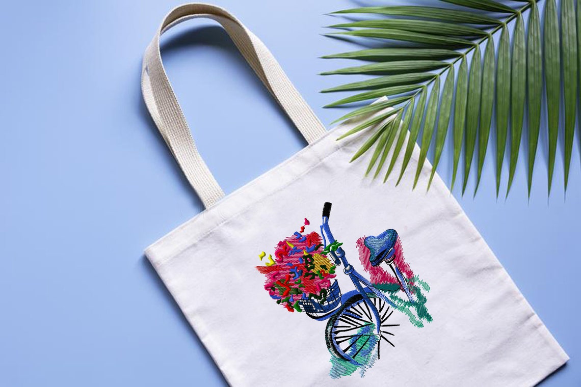 Cycle Embroidery Designs Bicycle Machine Embroidery Designs - Etsy