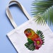 Fischer Lovebird Embroidery Design: Floral Bird Applique (digital ...