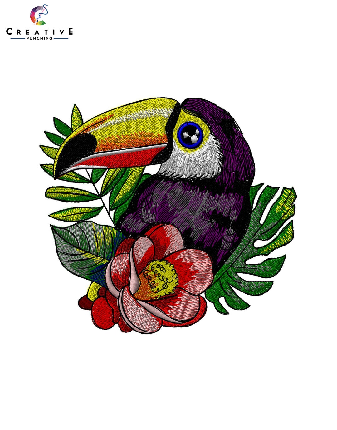 Baby Toco Toucan Embroidery Designs Toco Toucan Machine Embroidery ...
