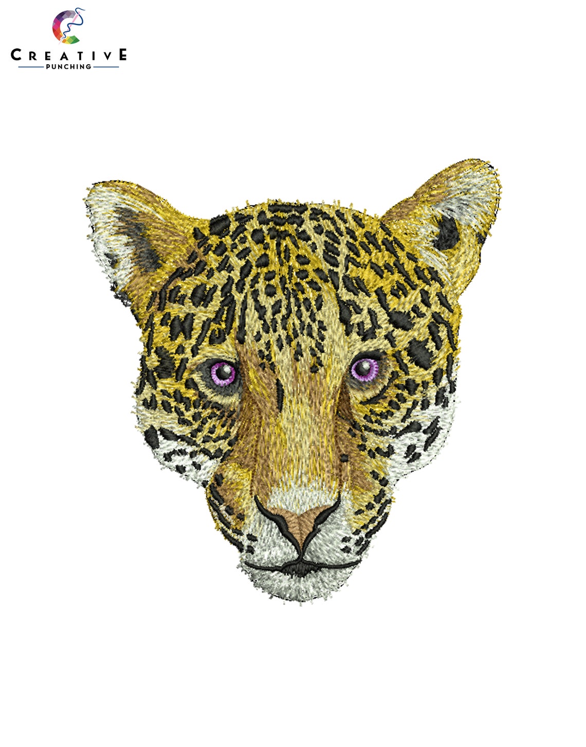 Leopard Machine Embroidery Design - Etsy