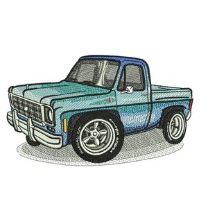Chevrolet Silverado Truck Embroidery Design (digital File) - Etsy