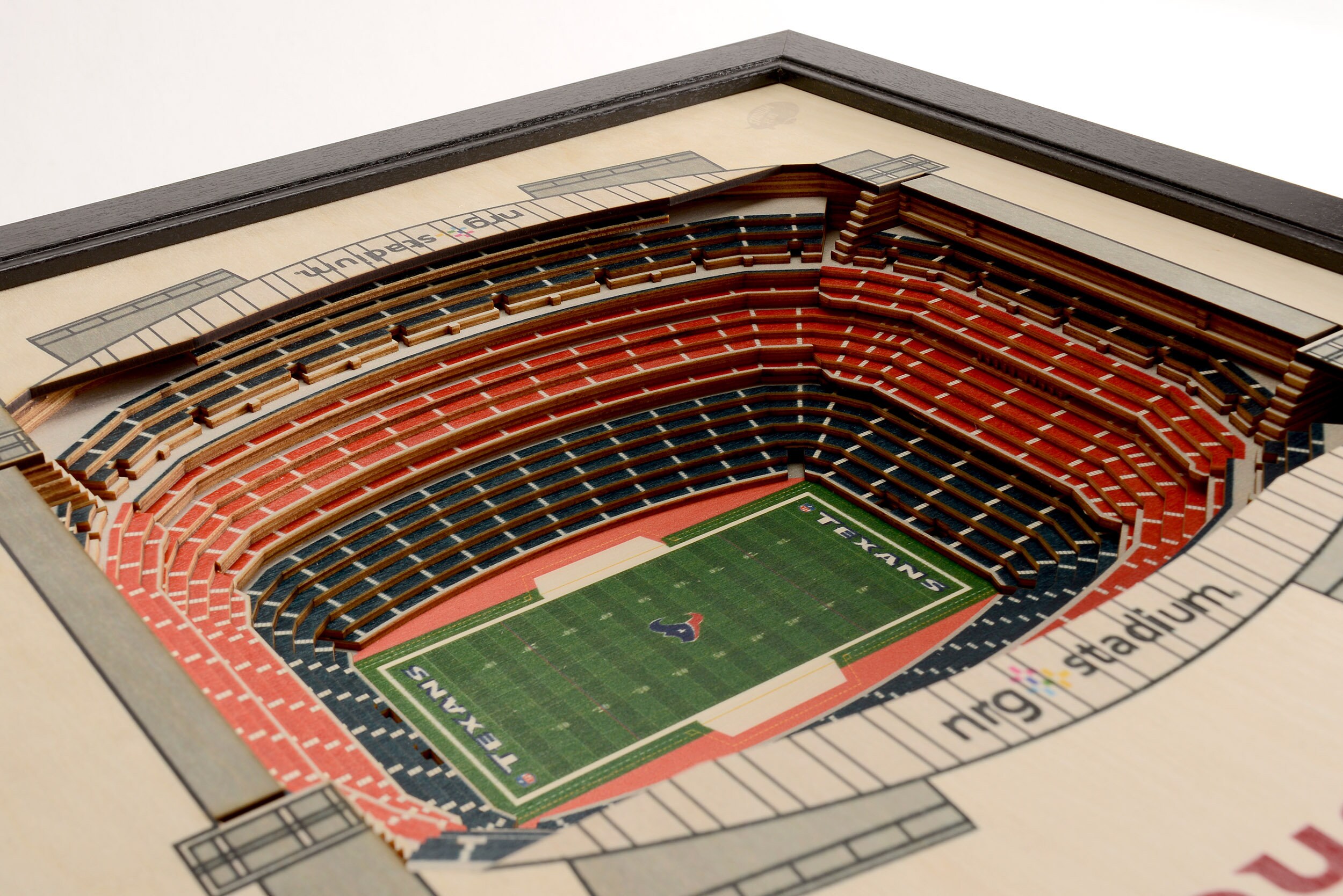 HOUSTON TEXANS NRG Stadium 3d 25 Layer Wall Art - Etsy