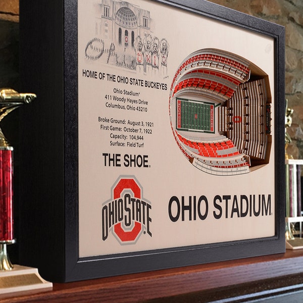 3d Ohio State Stadium - Etsy