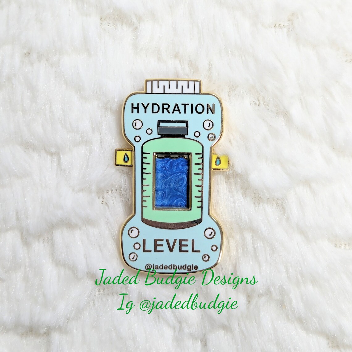 Interactive Hydration Level Slider Pin - Etsy