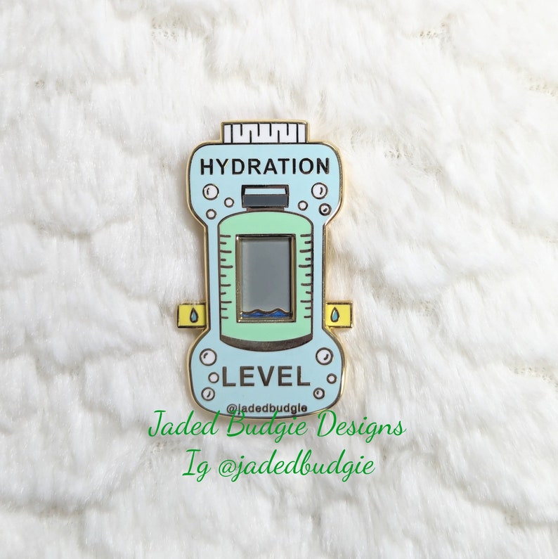 Interactive Hydration Level Slider Pin - Etsy