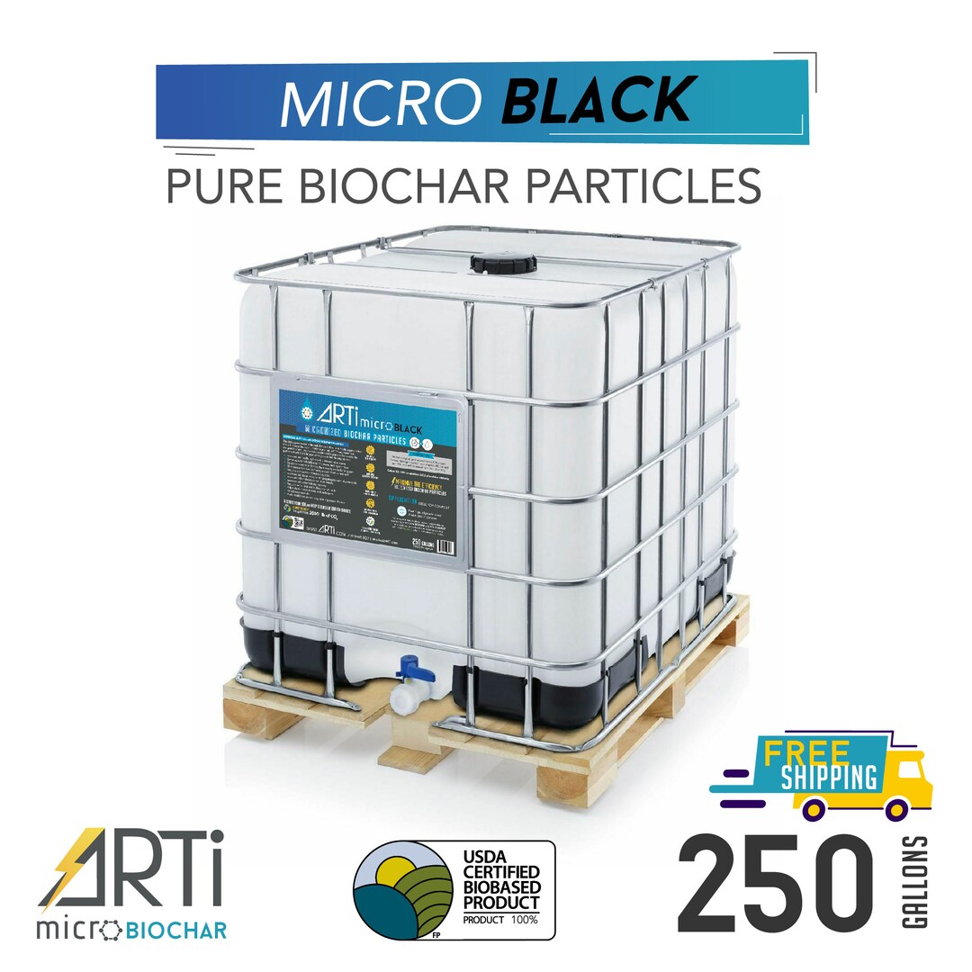 Arti Micronized Biochar 250 Gallons - Etsy
