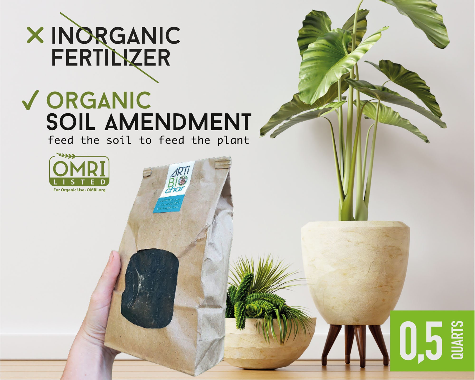 Arti Biochar Granular Particles 1/2 Quart - Etsy Singapore