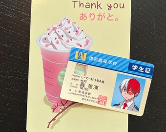 Anime Debit Card Cover - Etsy