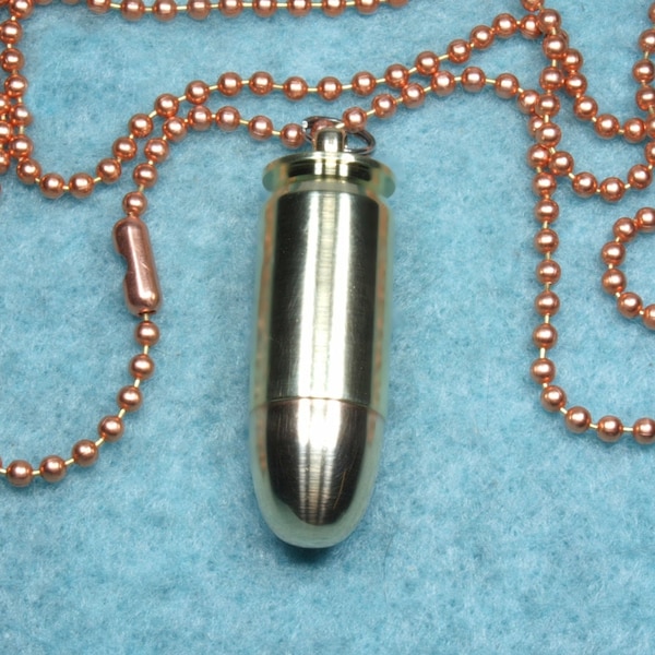 Bullet Necklace - Etsy