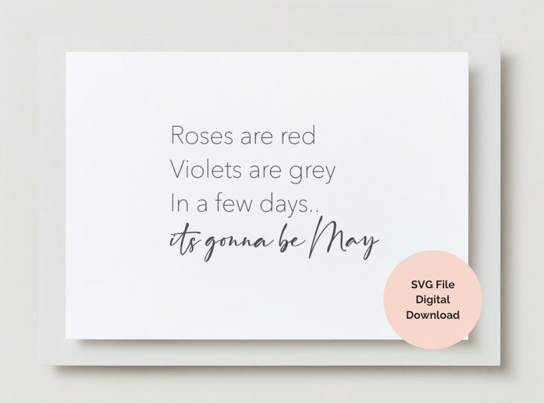It's Gonna Be May NSYNC Quotes SVG Downloadable File DIY Unique ...