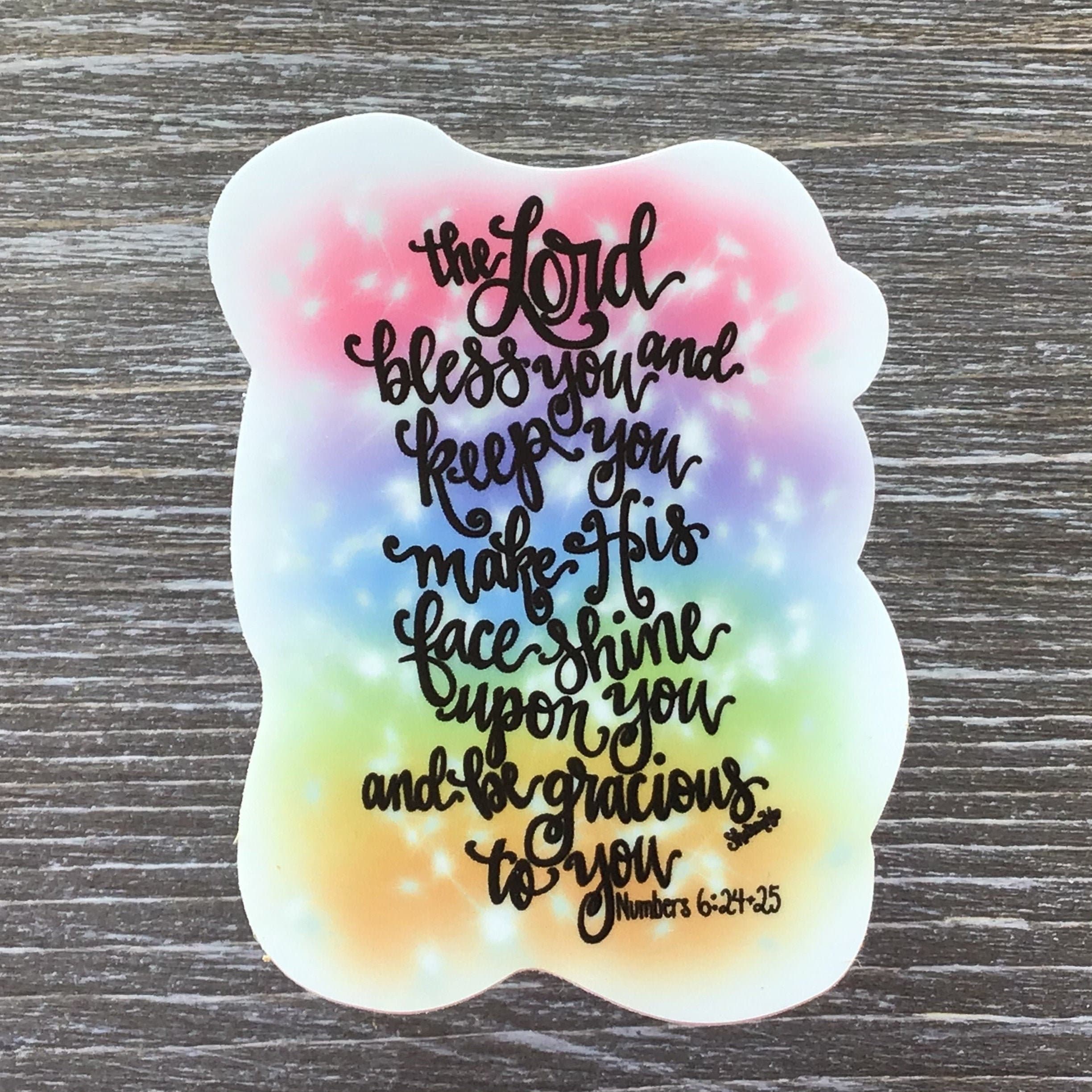 The Blessing Sticker, the Lord Bless You & Keep You, About God’s ...
