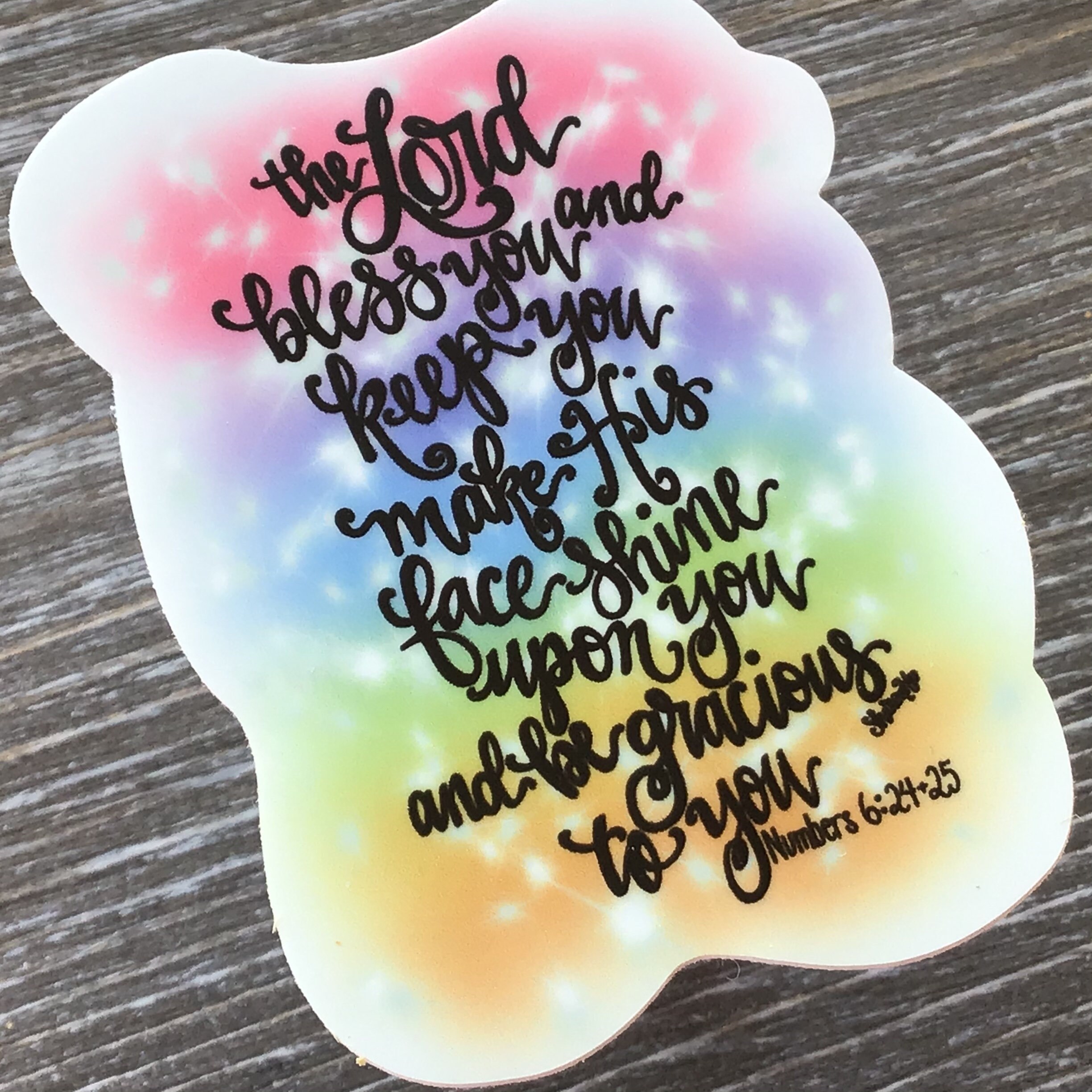 The Blessing Sticker, the Lord Bless You & Keep You, About God’s ...